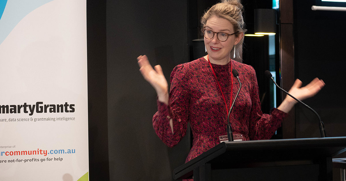 SmartyGrants | Grants conference keynote: It’s time for pork…